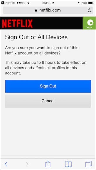 How to Log Out of Your Netflix Account on Every Device That's Using It
