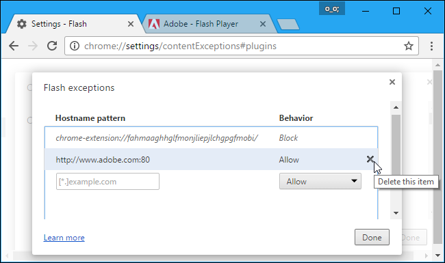 How to Control Which Websites Can Use Flash in Any Browser