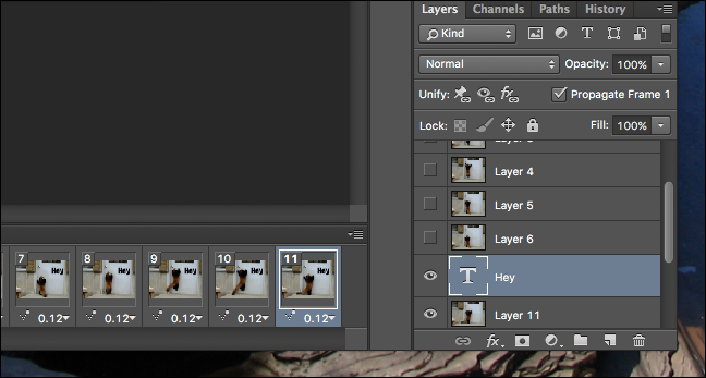 How to Overlay Text (or Anything Else) Over Animated GIFs in Photoshop