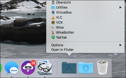 How to Add Your Own Custom "Start" Menu to the macOS Dock