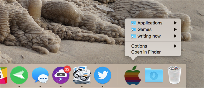 How to Add Your Own Custom "Start" Menu to the macOS Dock