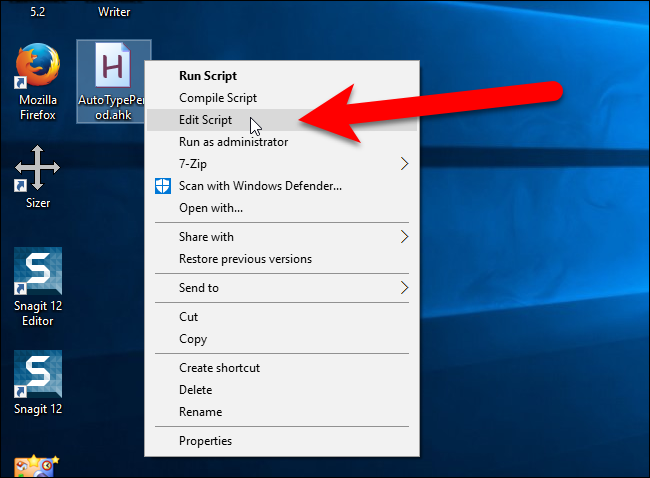 How to Automatically Type a Period with a Double Space in Windows