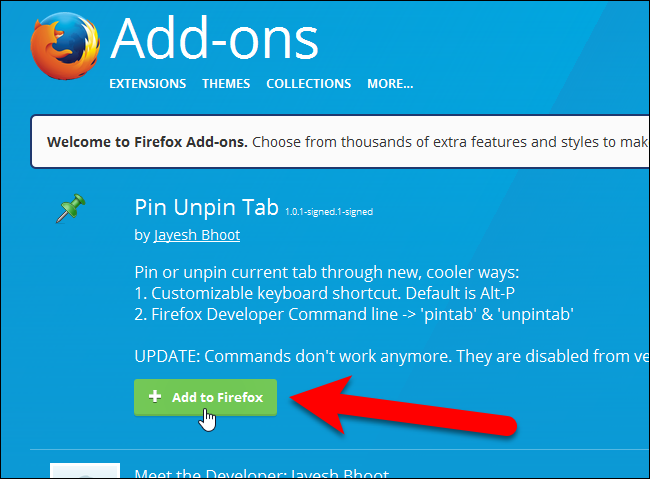How to Pin and Unpin Tabs in Chrome and Firefox with a Keyboard Shortcut