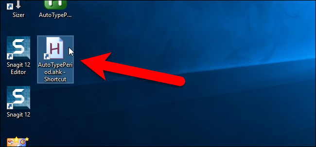 How to Automatically Type a Period with a Double Space in Windows