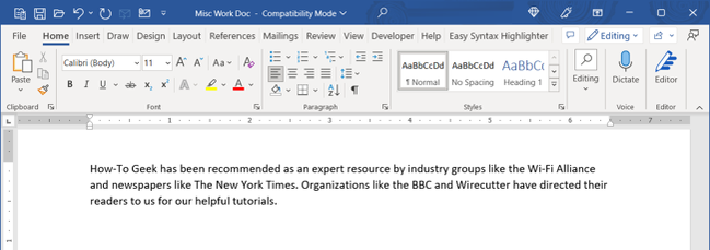 How to Remove Hyperlinks From Microsoft Word Documents