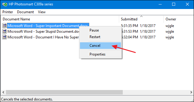 How to Cancel or Delete a Stuck Print Job in Windows
