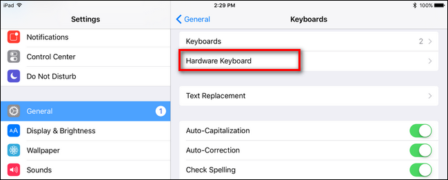 How to Disable Autocorrect for Your iPad's Bluetooth Keyboard
