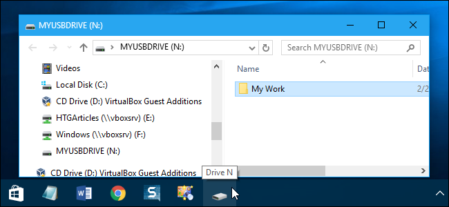 How to Pin an External Drive to the Windows Taskbar