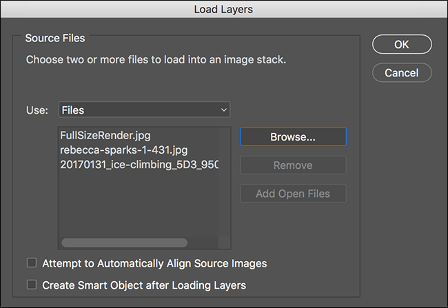 How to Open Multiple Images in One Document in Photoshop