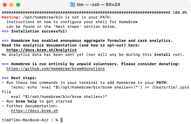 How to Install Homebrew on a Mac