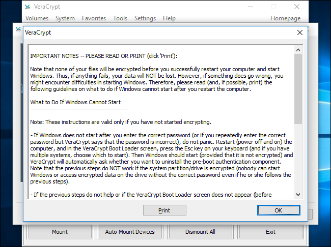 How to Encrypt Your Windows System Drive With VeraCrypt
