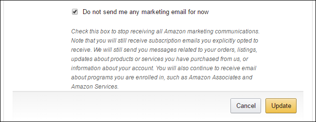 How to Stop Amazon's Email, Text, or Smartphone App Notifications