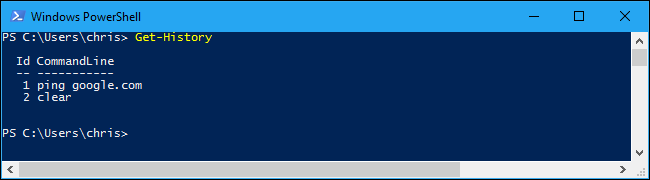 How to Use Your Command History in Windows PowerShell