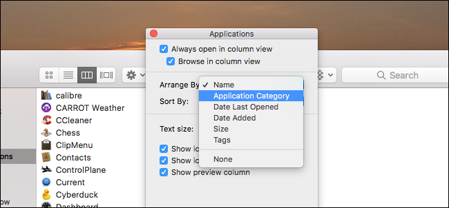 How to Sort macOS Applications by Category in the Finder