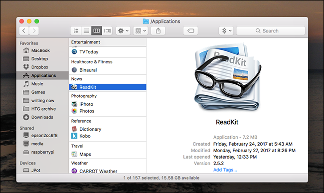How to Sort macOS Applications by Category in the Finder
