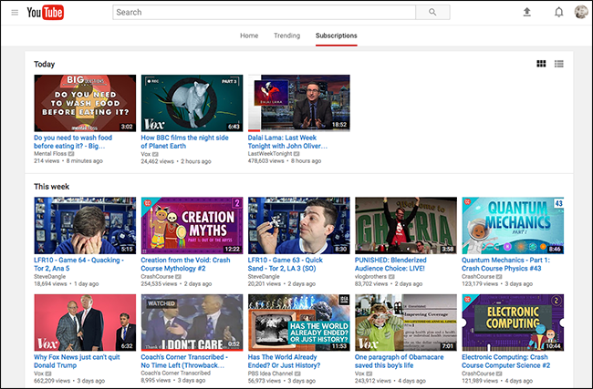 How to Find and Keep Up with All Your YouTube Subscriptions