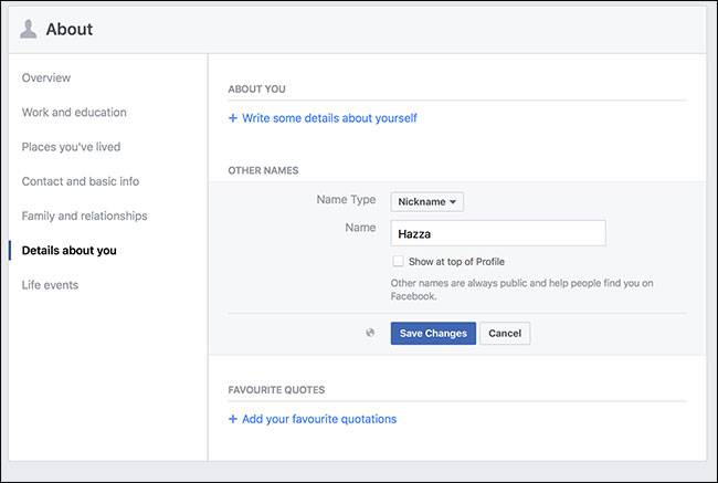 How to Change Your Name on Facebook
