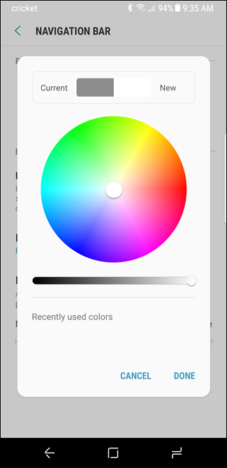 How to Customize the Bottom Navigation Bar on the Galaxy S8