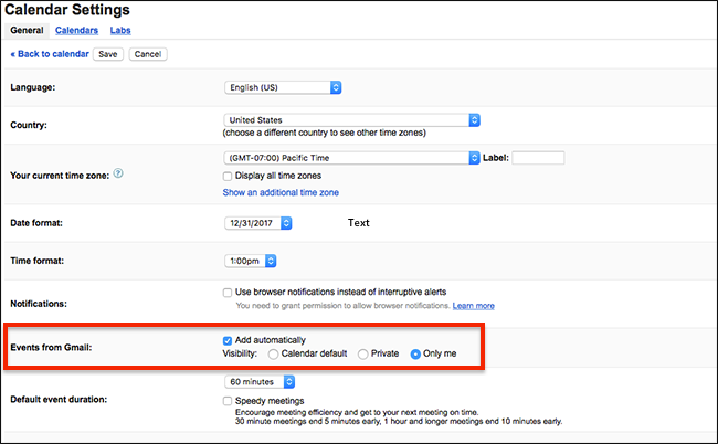 How to Stop Gmail From Adding Events to Google Calendar