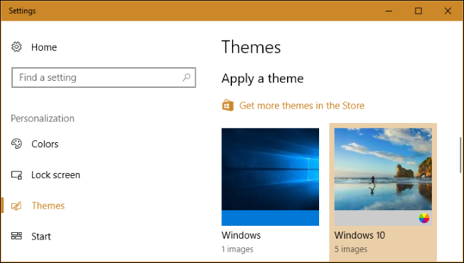 How to Install Desktop Themes on Windows 10