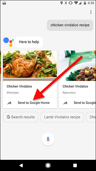 How to Send Recipes to Google Home for Step-By-Step Instructions
