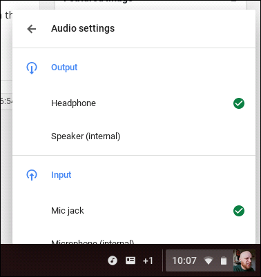 How to Change Audio Outputs on a Chromebook