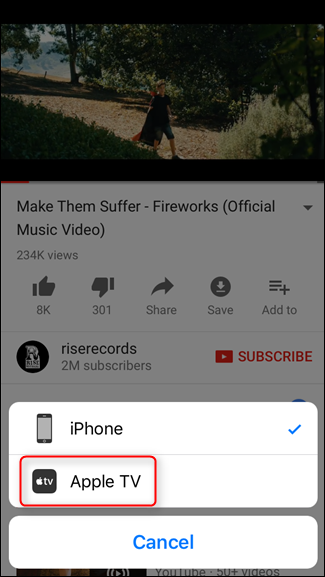 How to Stream Videos from Your iPhone or iPad to an Apple TV Using AirPlay