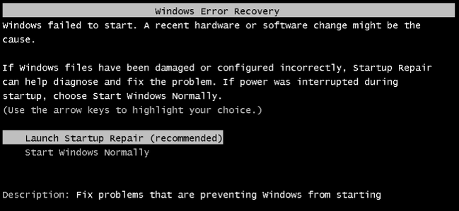 How to Fix Startup Problems with the Windows Startup Repair Tool