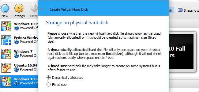 How To Convert Between Fixed And Dynamic Disks In Virtualbox