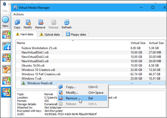 How to Convert Between Fixed and Dynamic Disks in VirtualBox