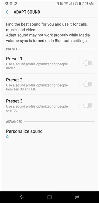 How to Use "Adapt Sound" on the Galaxy S7 and S8 for Better Sound Quality