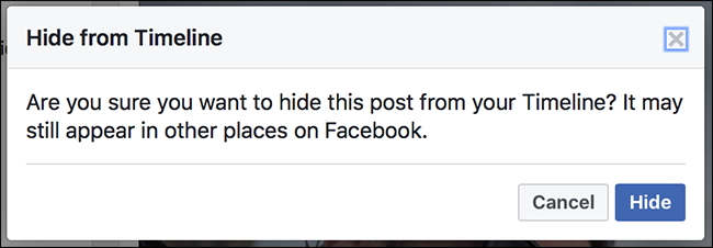 How to Hide a Facebook Post (Without Deleting It)