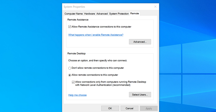 How to Enable Remote Desktop in Windows 10