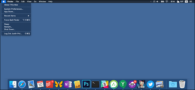 How to Enable macOS' Dark Menu Bar and Dock