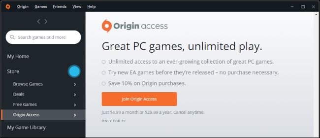 What Is EA's Origin Access, and Is It Worth It?