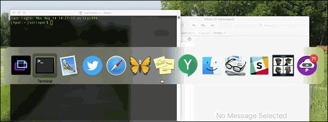 Quit and Hide macOS Apps from the Command+Tab Interface