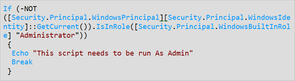 How Do You Define a PowerShell Function That Requires Elevation?