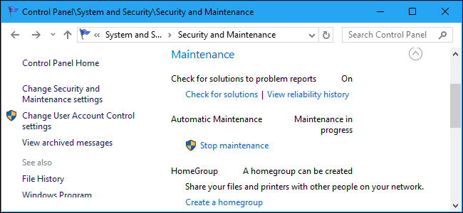 How to Schedule Automatic Maintenance on Windows 10 (and What It Does)