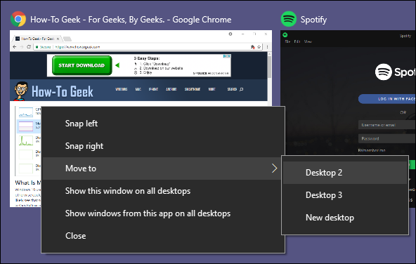 How to Use Virtual Desktops in Windows 10