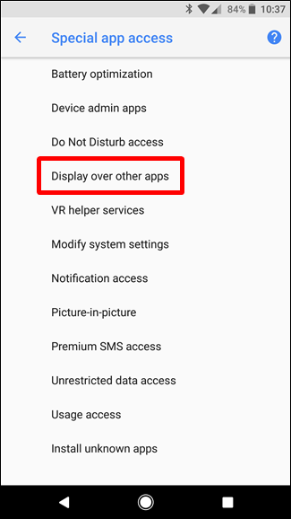 How to Fix the “Screen Overlay Detected” Error on Android