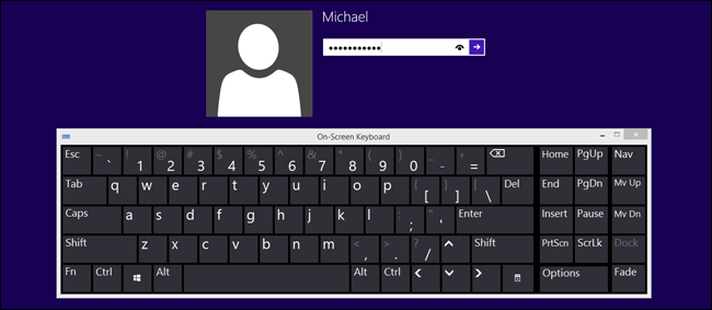How to Log In to a Windows Desktop Without a Keyboard
