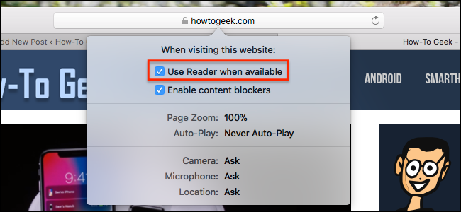How to Automatically Open Articles in Safari's Reader Mode