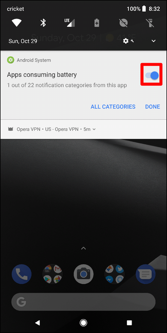 How to Disable the "Is Running in the Background" and "Is Using Battery" Notification in Android ...