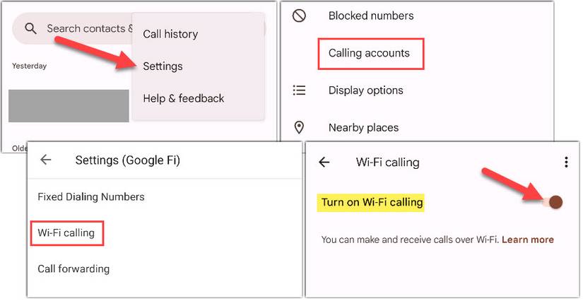 How to Enable Wi-Fi Calling on Android