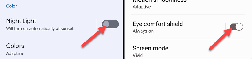 How to Enable Night Mode on Android to Reduce Eye Strain