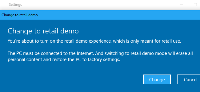 Stupid Geek Tricks: How to Enable Windows 10's Hidden Retail Demo Mode