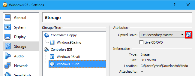 How to Install Windows 95 in a Virtual Machine