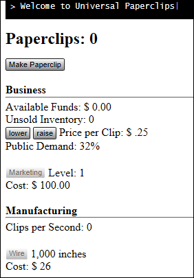 A Clicker Game About Paperclips Changed How I Think About Gaming