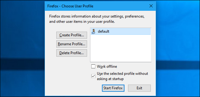 How to Set Up and Use Multiple Profiles (User Accounts) in Firefox