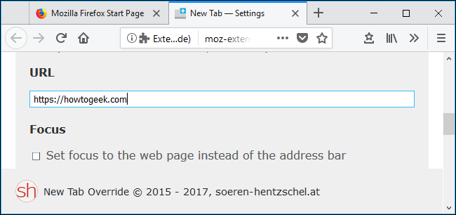 How to Change or Customize Firefox's New Tab Page